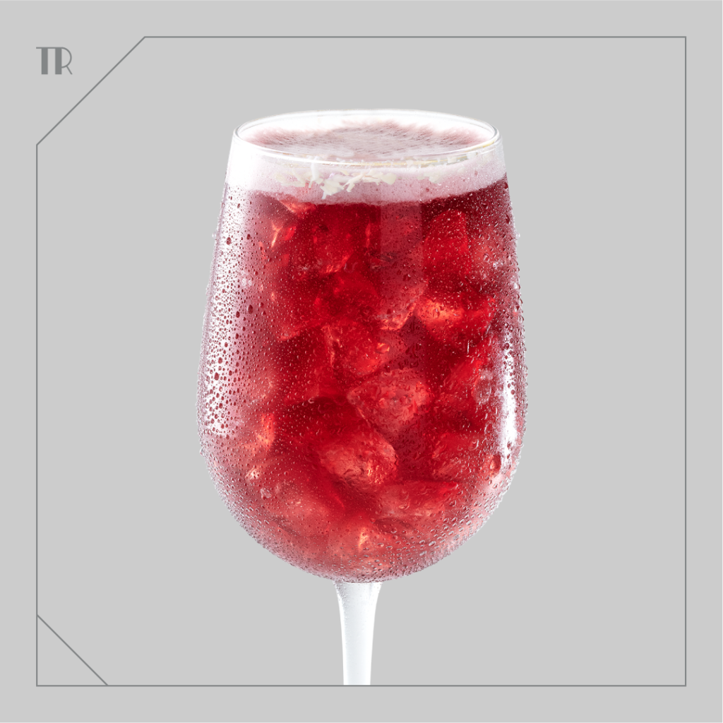 Red Coco-Motion - Low Alcohol Cocktail Recipe